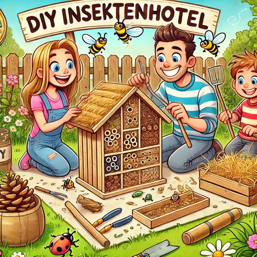 Stilvolle Insektenhotel Bauen Einfach Ebenbild